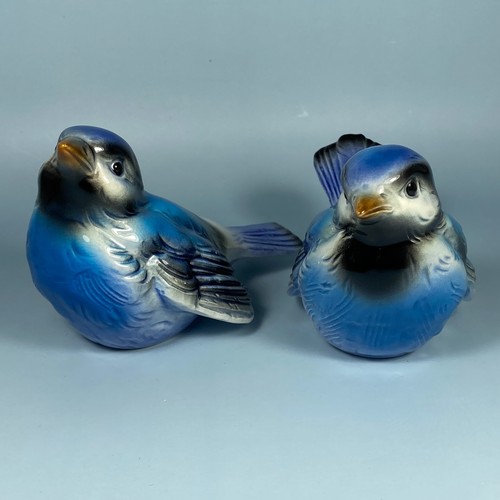 Beautiful Vintage Goebel Porcelain Blue Birds CV72-CV73 ~ Set of 2 | eBay