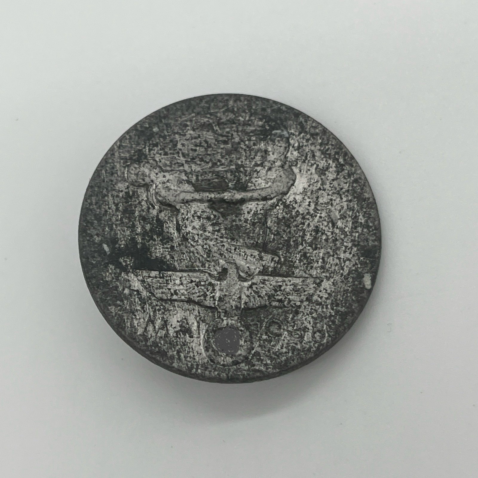 Lot of 2 Original German WWII Tinnie Pins, 1938 May Day and Party Day ...