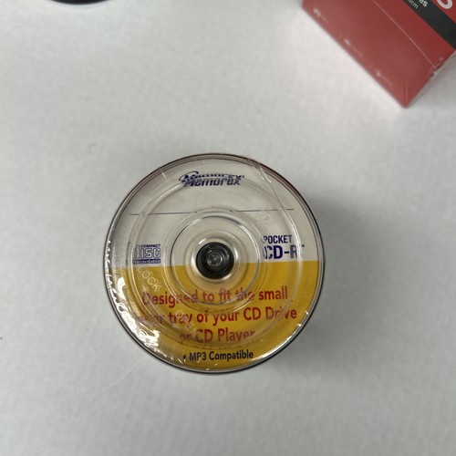 Memorex Mini 3 Inch Data CDs CD-R 24 min 24X Pack of 50 New Sealed And ...