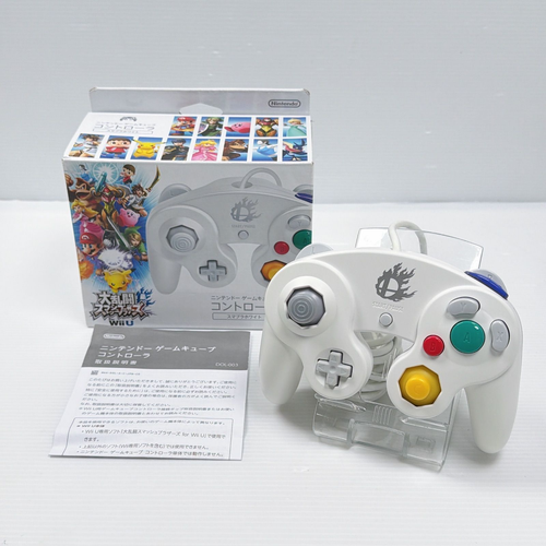 Nintendo GameCube Controller White Smash Bros Wii OEM DOL-003 Authentic ...