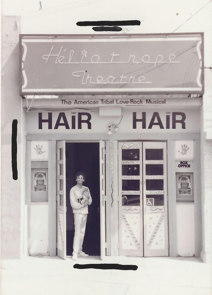 Galt MacDermot "HAIR" Heliotrope Theatre / Los Angeles 1988 Snapshot ...