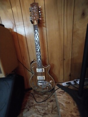 Ornate 12 string electric guitar with beautiful inlays Rare Edition ...