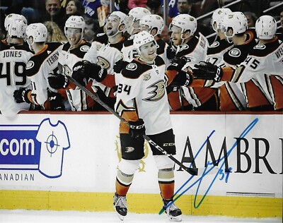 Anaheim Ducks Sam Steel Autographed Signed 8x10 NHL Photo COA | eBay