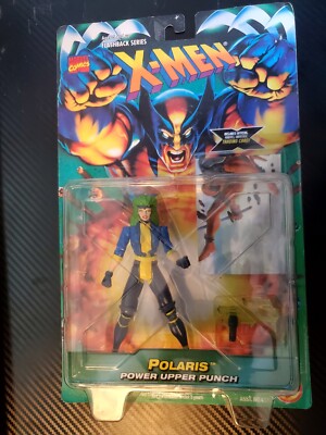 X-Men Polaris Power Upper Punch Marvel Action Figure Toy Biz 1996 | eBay