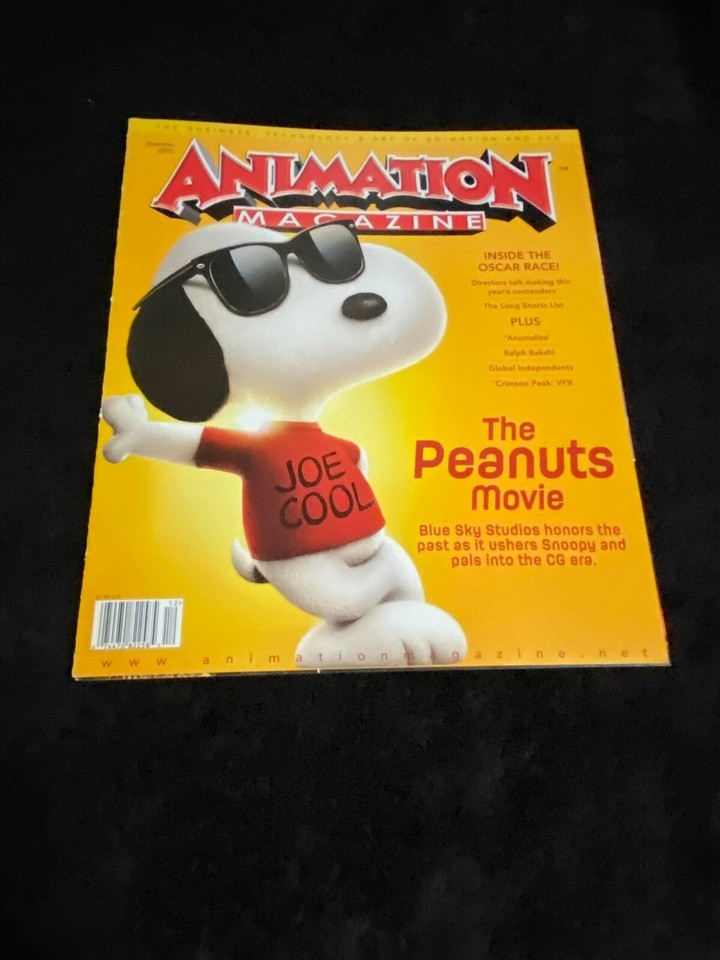 THE GOOD DINOSAUR 2015 Oscar ad Pixar & THE PEANUTS MOVIE Snoopy "Joe ...