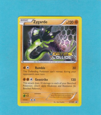Pokemon XY: Fates Collide Set - Zygarde Prerelease Promo # XY129 NM | eBay