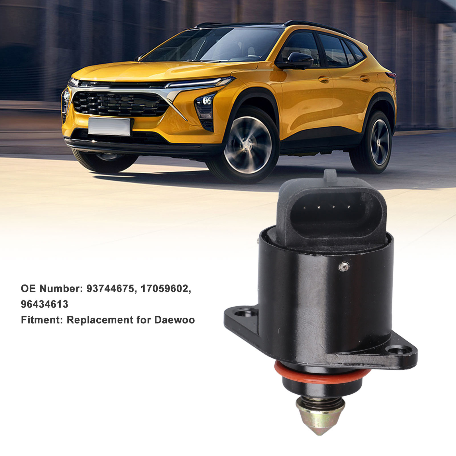 Idle Air Control Valve 96434613 Wear Resistant Noise Reduction Energy ...