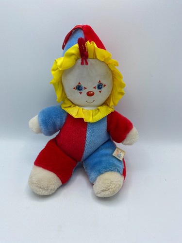 Amtoy Baby Plush Vintage 1982 Soft Touch Mime Clown Chime Doll Toy | eBay