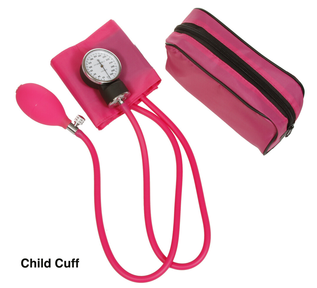 Manual Blood Pressure Monitor BP Cuff Gauge Aneroid Sphygmomanometer ...