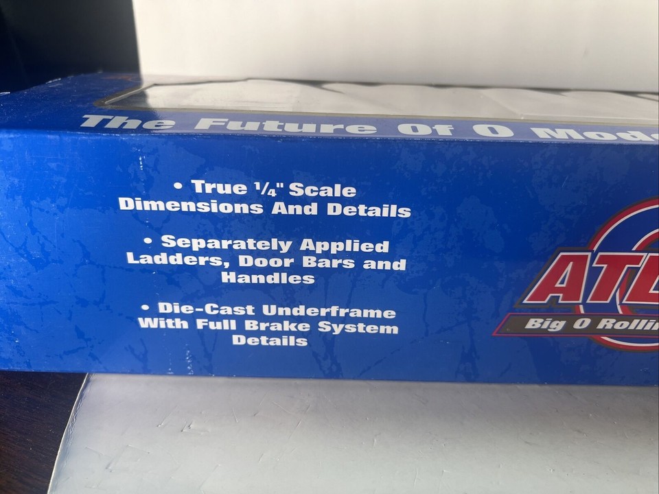 Atlas O 50’ PS-1 Box Car 6578 Milwaukee Road (Limited Edition) #2150 3 ...