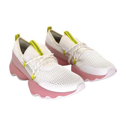 SOREL White & Eraser Pink Kinetic Impact Sneaker Womens Shoes Size 9 | eBay