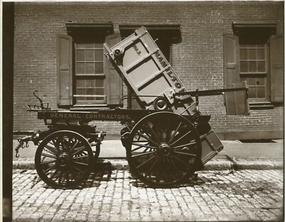 HAMILTON GENERAL CONTRACTORS,COMMERCIAL DELIVERY HORSE DRAWN WAGONS ...