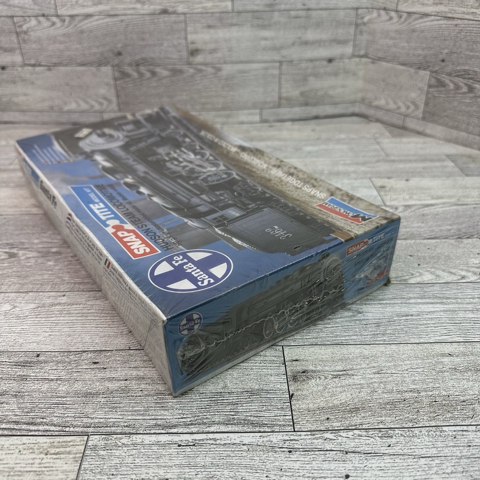 Hudson Santa Fe Steam Locomotive Snap-Tite Model Kit Sealed New In Box ...