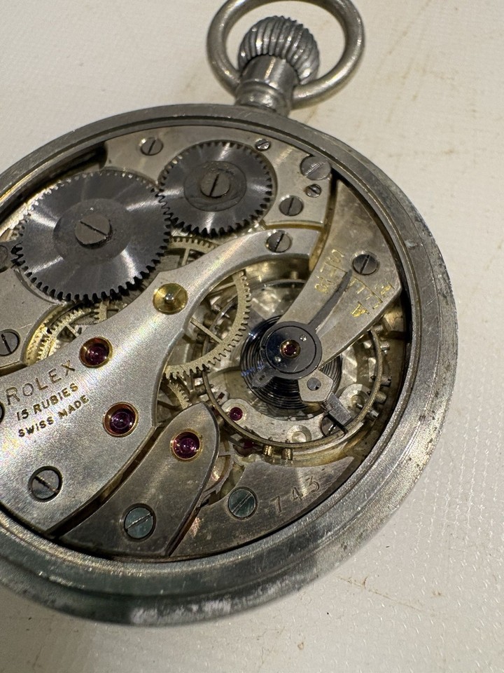 Rolex Vintage WWII Era British Military G.S MKII Pocket Watch | eBay UK
