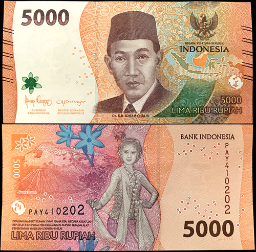 Indonesia 5000 Rupiah 2022 Banknote World Paper Money UNC Currency Bill Note | eBay