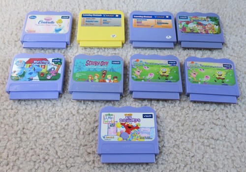 VTech V.Smile Cartridges Lot of Nine - Several Better Titles - Read ...