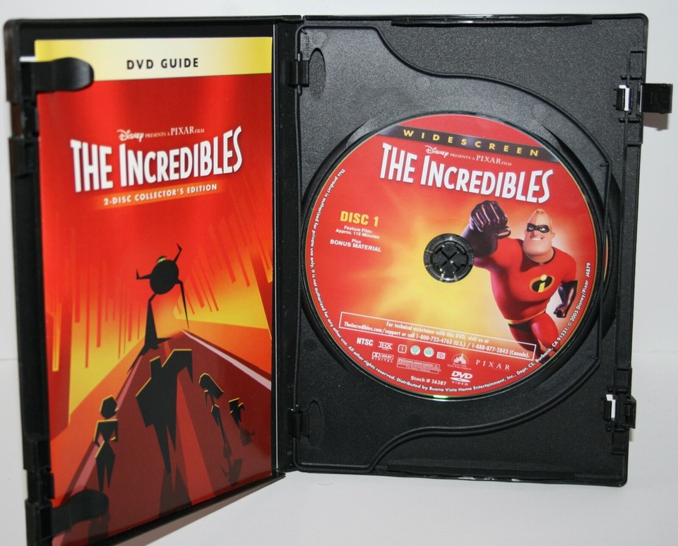 The Incredibles (Widescreen Two-Disc Collector's Edition) DVD ...