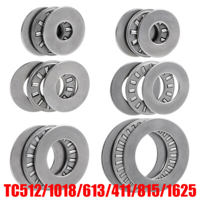 Thrust Ball Bearings Steel Pin Needle Roller Bearing Sealed 5 Sets 6 ...
