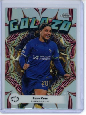 2023-24 Topps Chrome UEFA Women's Champions League - Golazo #GZ-4 ...