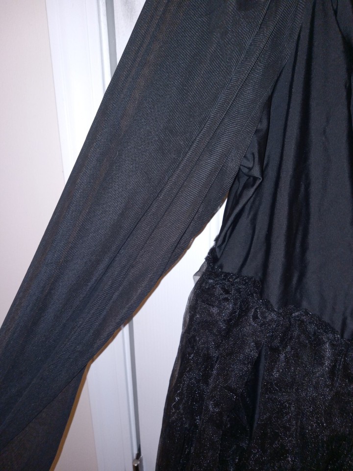 TORRID 5 HI LOW DRESS GOTHIC FAIRY PRINCESS OFF THE SHOULDER COS SZ 5 ...