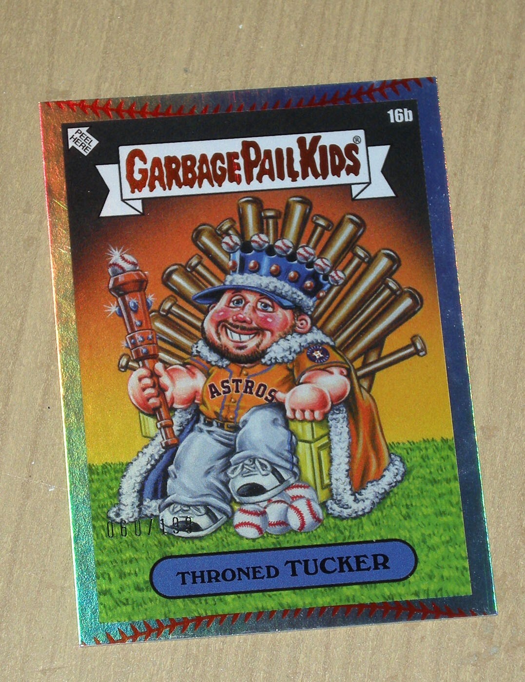 2023 Topps Kids GPK Series 3 MLB David Gross Stitching Kyle Tucker 16b ...