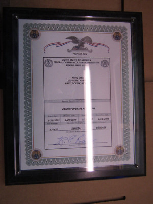 Your Ham Radio License Plaque | eBay
