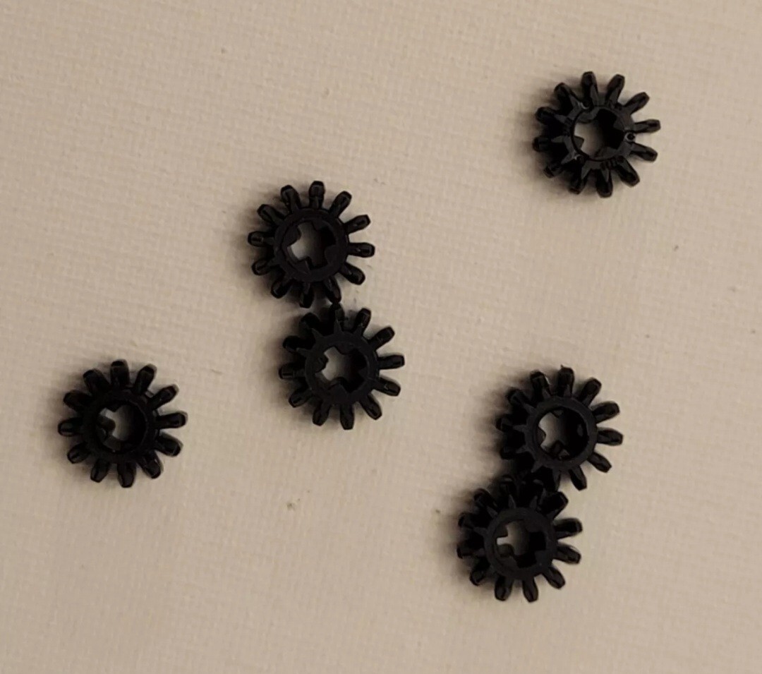 NEW LEGO 3x Black Double Conical Wheel Z12 #32270. | eBay