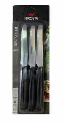 Kitchen Knives NIROSTA 6 pcs. Stainless Steel for Cutting Bread, Fish ...
