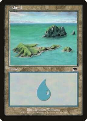 Island (336) Onslaught HEAVILY PLD Basic Land MAGIC THE GATHERING CARD ...