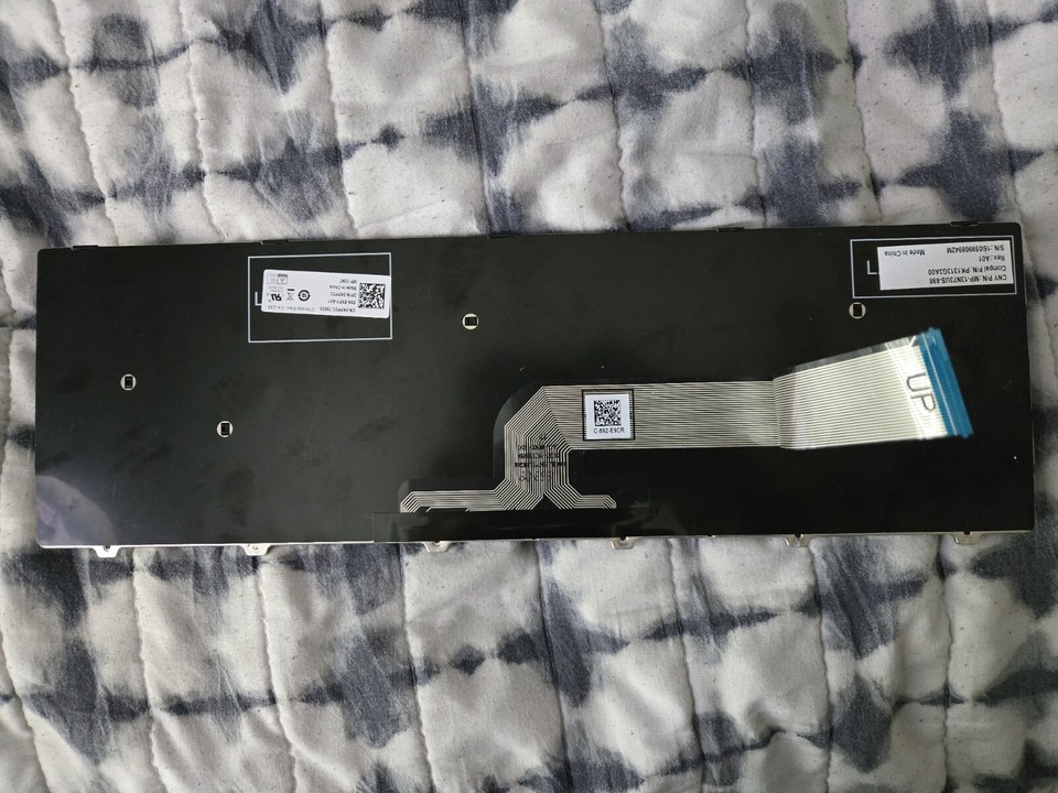 Dell Inspiron 5558 15.6" Genuine Laptop US Keyboard Black KPP2C 0KPP2C ...