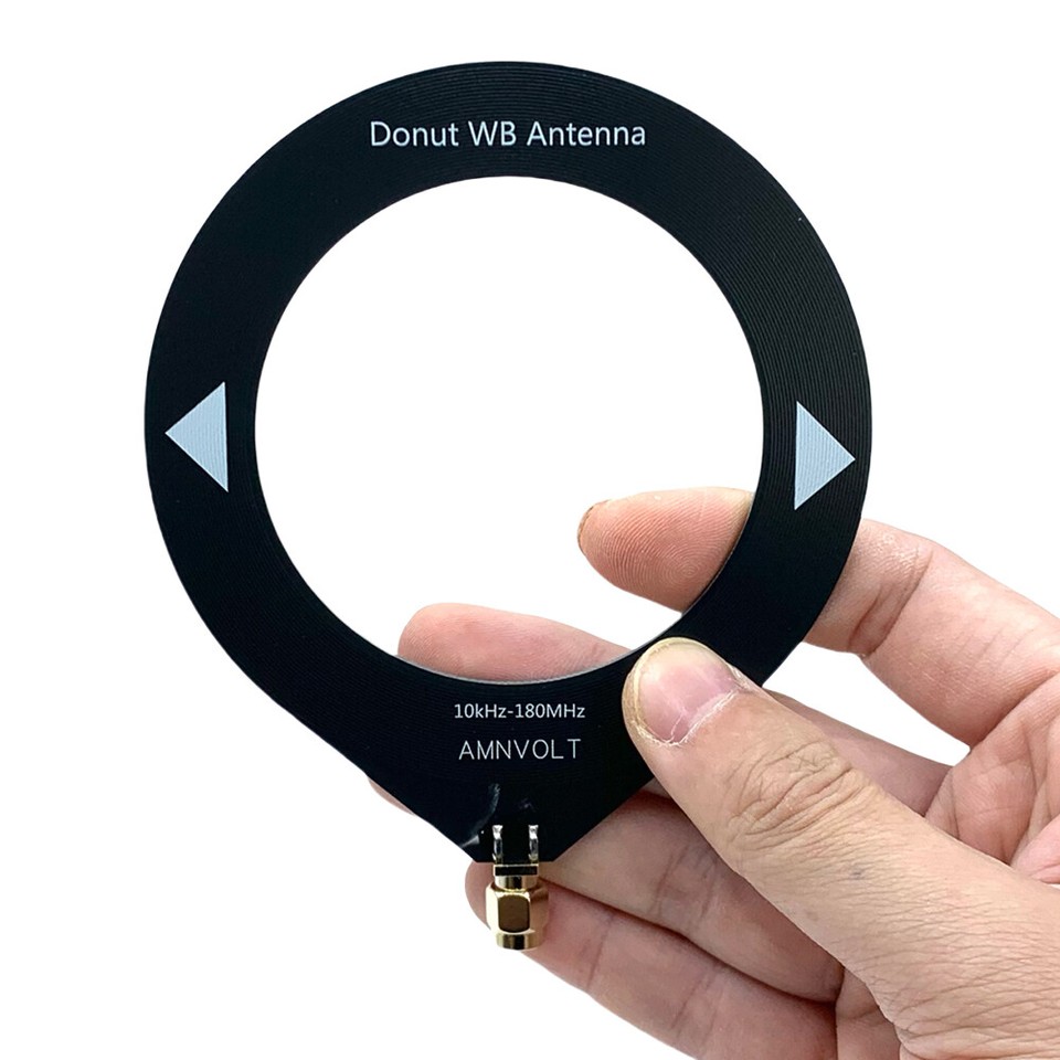 10khz-180mhz Donut WB Antenna Donut MW/SW Antenna Mini Ring Antenna ...
