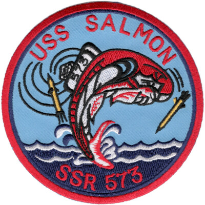 USS Salmon SSR-573 Radar Picket Submarine Patch Large Version | eBay