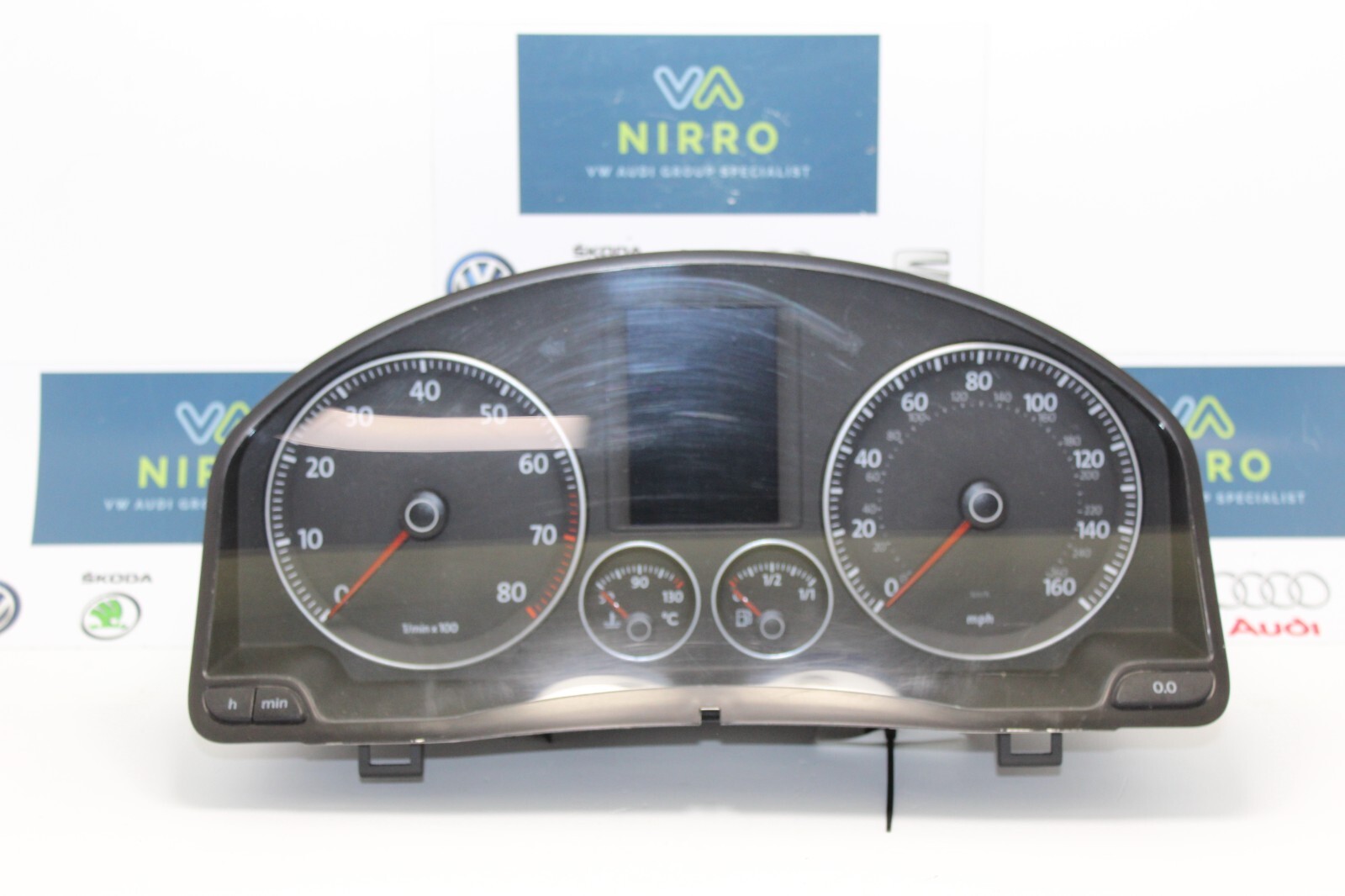 VW GOLF MK5 INSTRUMENT CLUSTER CLOCK 141,537 MILES 2004 TO 2009 ...