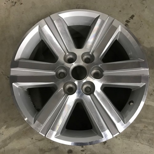 CHEVROLET TRAVERSE 18" MACHINED SILVER FACTORY OEM WHEEL 5572 18X7.5 ...
