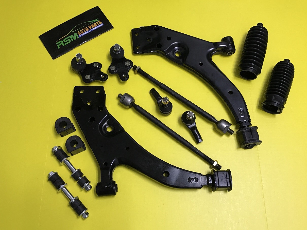 Tercel 91-97 Full Kit Repair Suspension Control Arm Ball Joint Tie Rods ...
