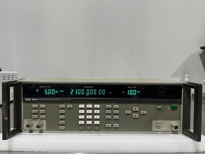 Fluke 6062A Synthesized RF Signal Generator, 100KHz-2100MHz | eBay