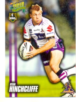 NRL Select 2010 Champions Common Card 79 Ryan Hinchcliffe - Melbourne ...