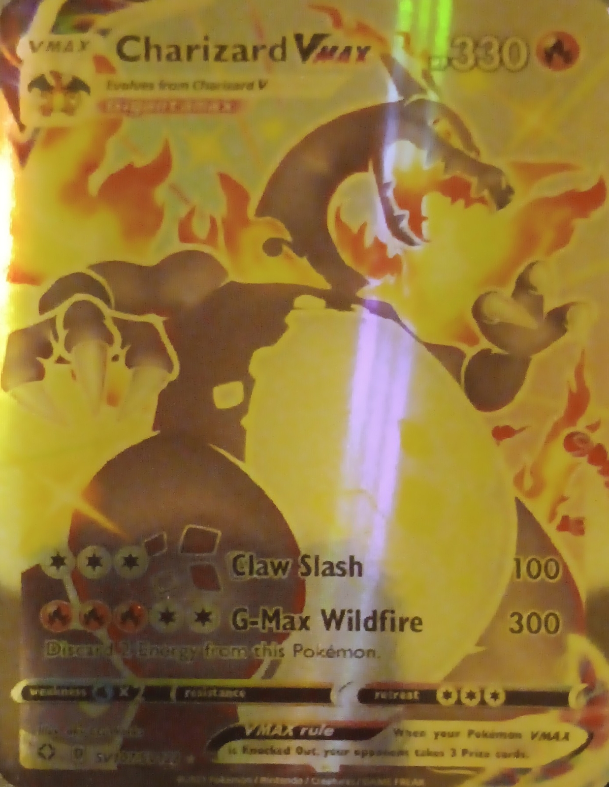 Shiny Vault: Sword & Shield Charizard VMAX | eBay