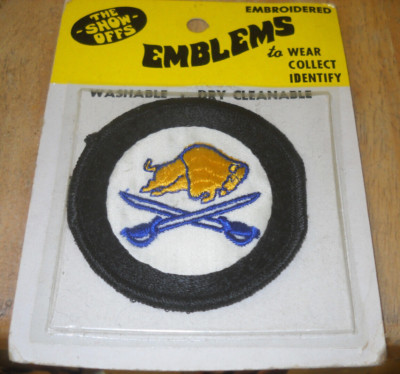 VINTAGE 1976 BUFFALO SABRES NHL PATCH EMBROIDERED 3x3" HOCKEY | eBay