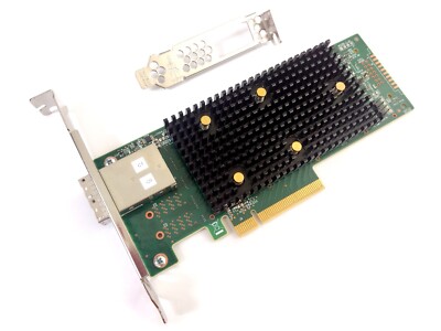Lenovo 430-8e / Broadcom LSI 9400-8e SATA / SAS HBA Controller 12Gbps ...