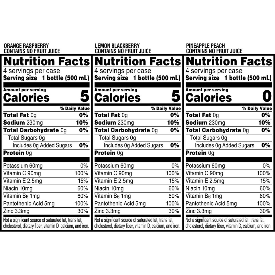 Propel, Mango ,Zero Calorie Sports Drinking Water with Electrolytes and ...