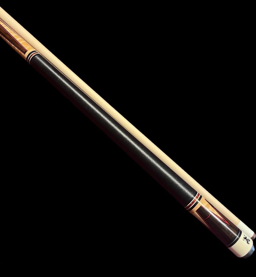 New ADAM Billiards Pool Cue Stick AD-6 20 oz Black Red Maple | eBay
