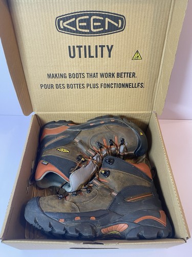 KEEN Pittsburgh 6"Waterproof Soft Toe Work Boots Men’s Size 10 D US ...
