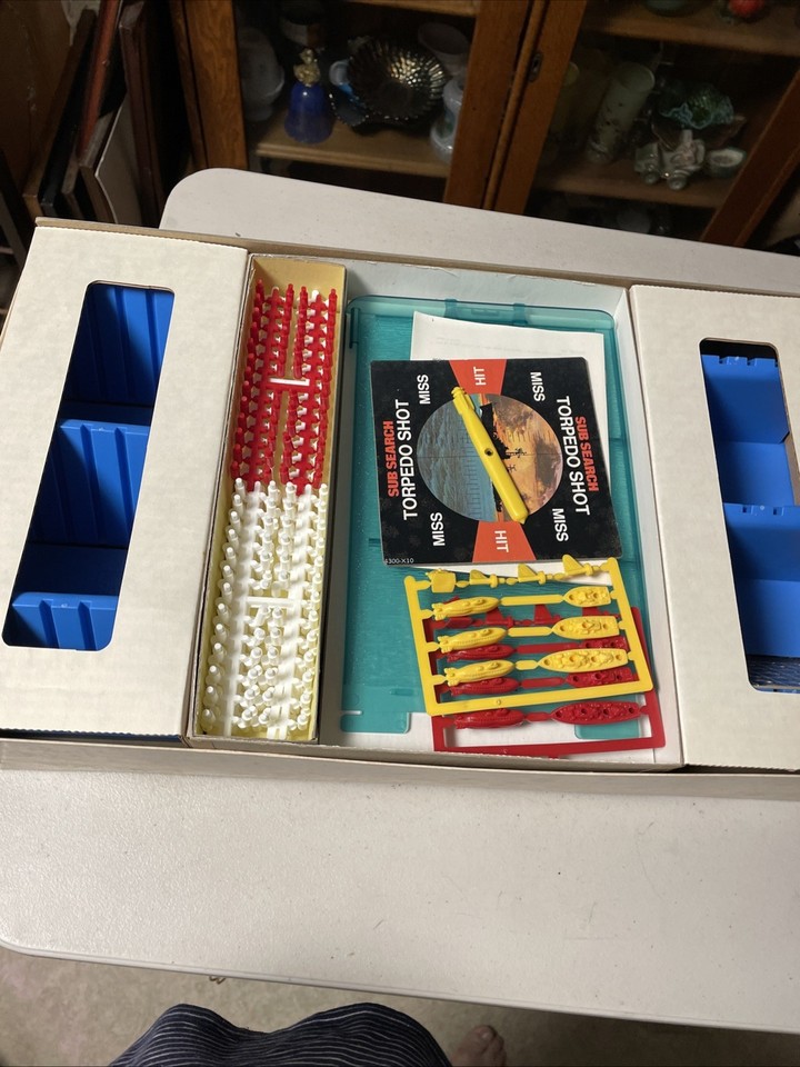 Game 1973 Milton Bradley MB Sub Search 3 Level Board Complete Never ...