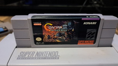 Contra III 3: The Alien Wars - Super Nintendo (SNES) Konami | eBay