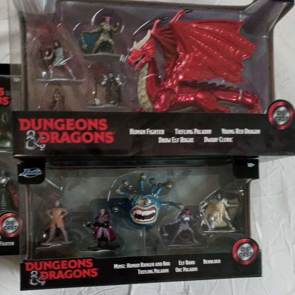 Dungeons & Dragons Metal Figures*Drizzt Red Dragon*Beholder*Grenadier ...