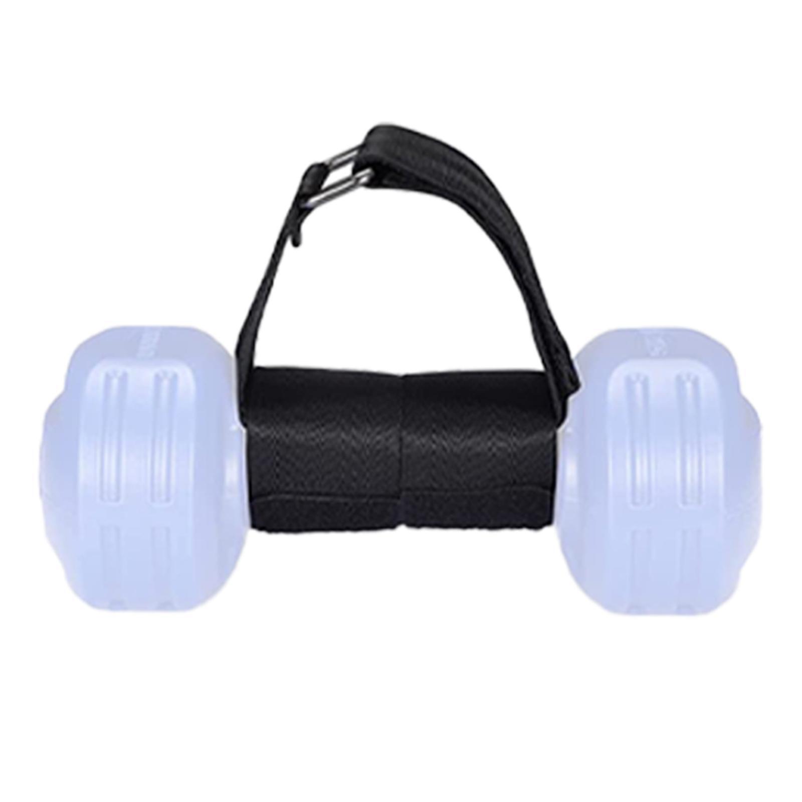 2Pcs Adjustable Weight Dumbbell Ankle Straps for Exerciser Strength ...