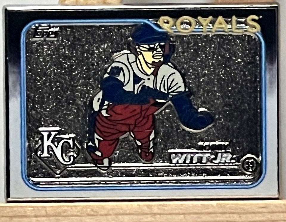 2024-25 Topps Baseball Series 1&2/Update Super Box Exclusive Enamel Pin ...