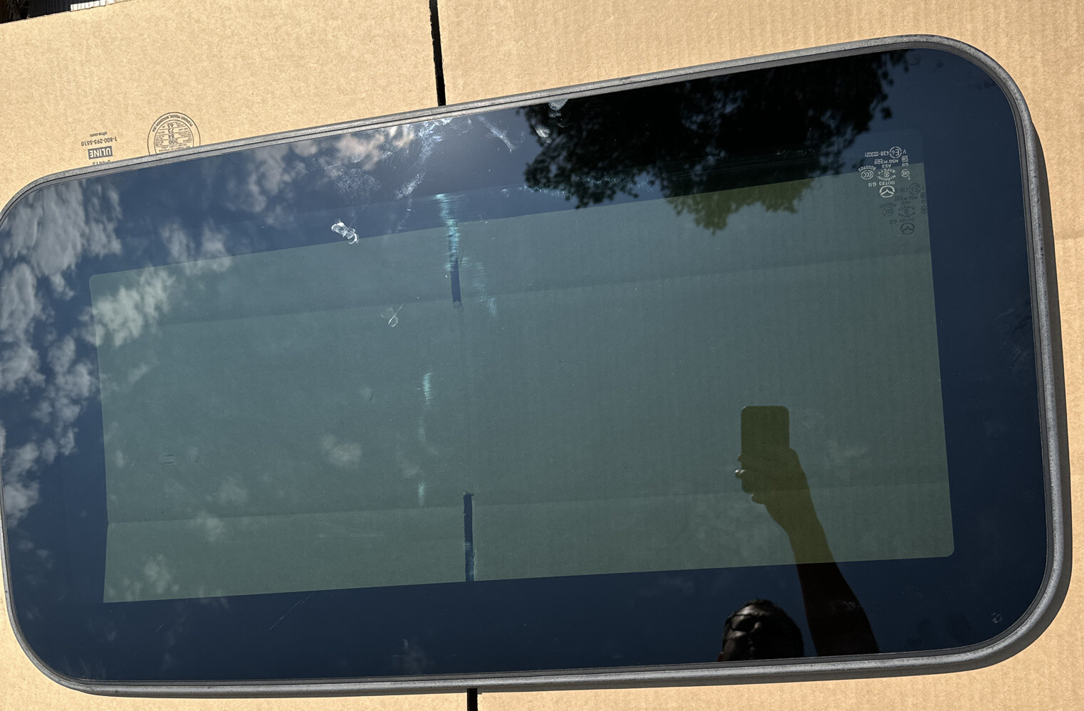 2007-2015 MAZDA CX-9 CX9 SUNROOF SUN ROOF GLASS PANEL assembly moon ...