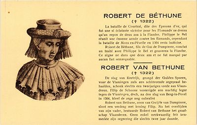 CPA politique ROBERT DE BÉTHUNE VAN BETHUNE (302871) | eBay